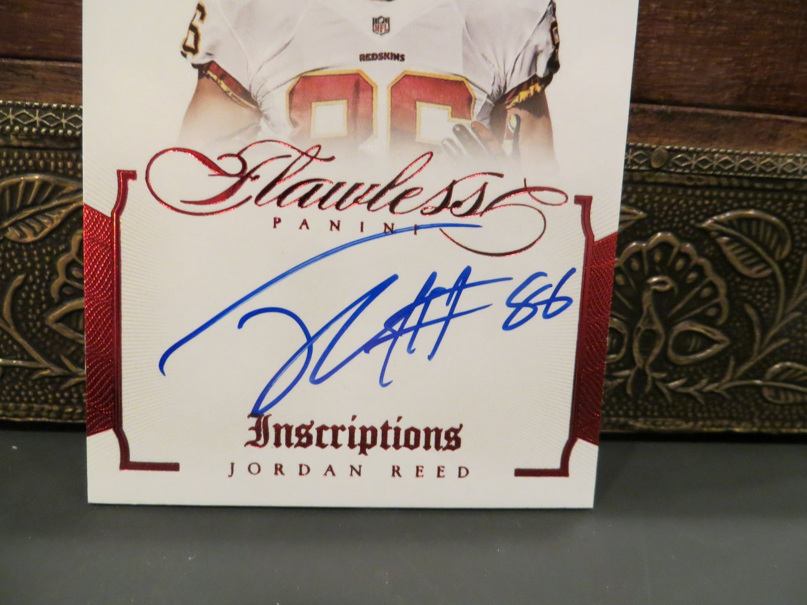 Panini Flawless Autograph Ruby Auto Redskins Jordan Reed 07/15 2014 | eBay