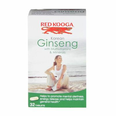Red Kooga Ginseng & Multivitamins 32 tablets | eBay UK