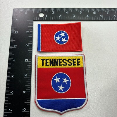 2 Patches State Flag Theme TENNESSEE Patch Bundle Lot C398 | eBay