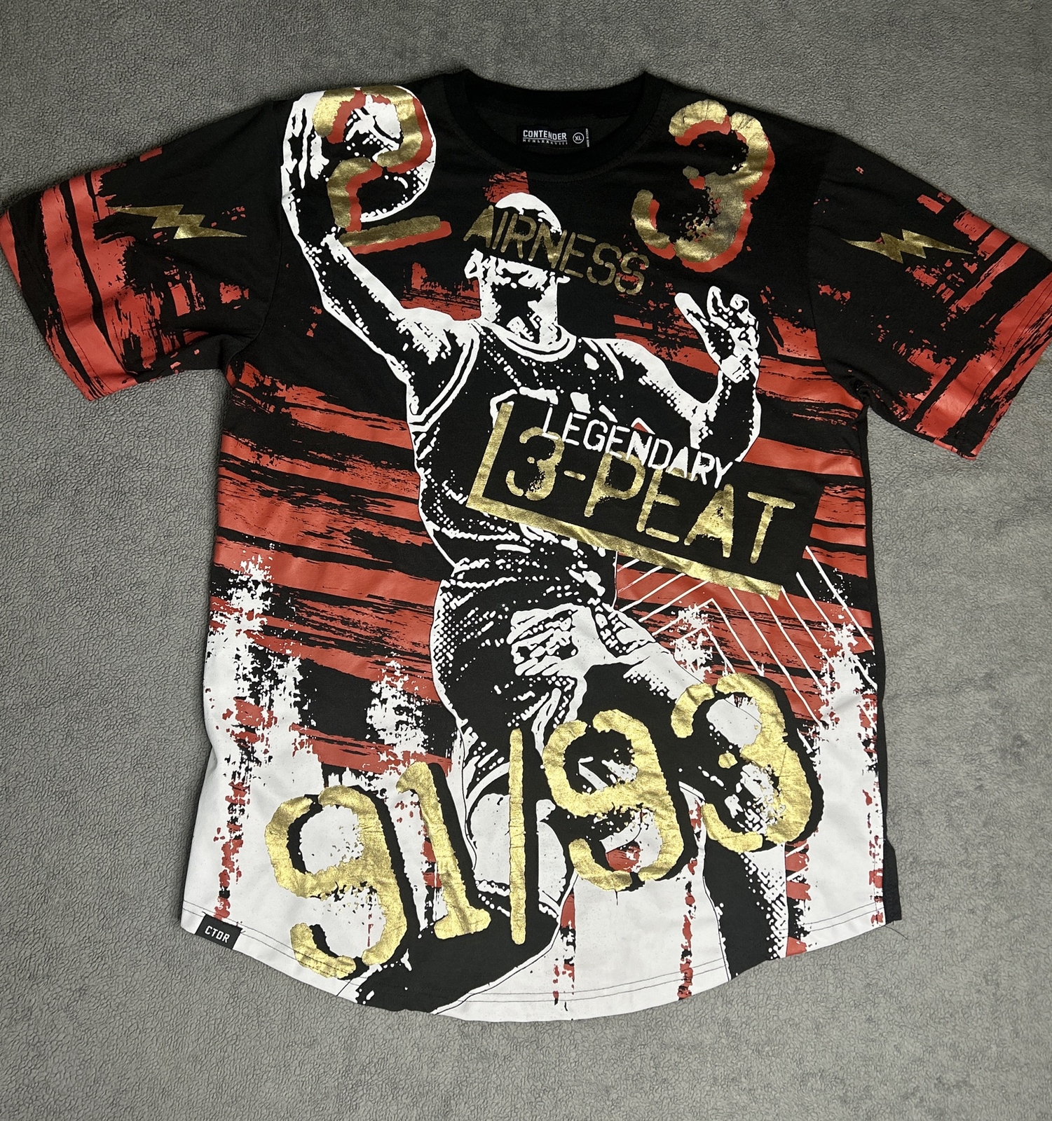 Michael Jordan Contender Airness Legendary 3-Peat 91/… - Gem