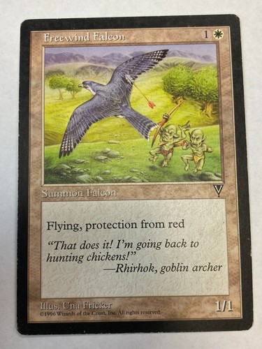 Freewind Falcon - Magic the Gathering MTG Visions Single Card | eBay