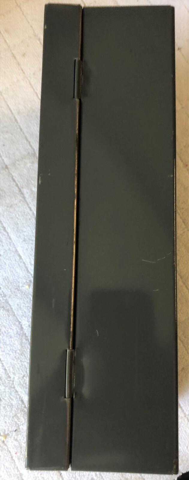 Vintage Metal ASCO Steelmaster Cash/ Bond Box Coin Drawer No Key | eBay