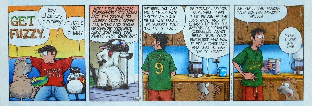 Get Fuzzy Comic Strip