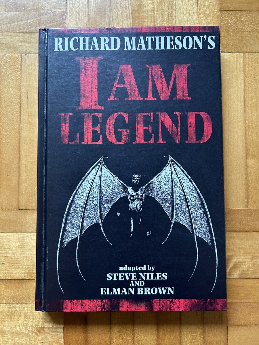 I Am Legend Book Cover Richard Matheson "I Am Legend" Slipcased Signed