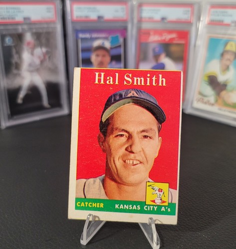 1958 Topps Baseball #257 Hal Smith Kansas City Athletics VG+ | eBay