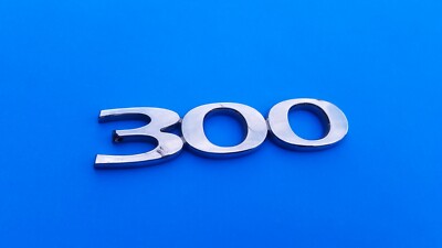 05 06 07 08 09 10 CHRYSLER 300 REAR LID EMBLEM LOGO BADGE SYMBOL USED ...