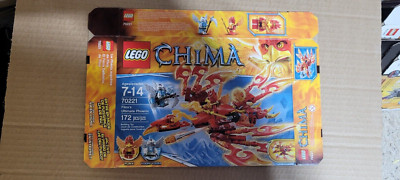 70221 LEGO Legends of Chima Flinx's Ultimate Phoenix (172, Box, Instr ...