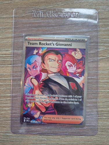 NM Pokemon TCG Destined Rivals Team Rocket's Giovanni SIR 238/182 EN ...