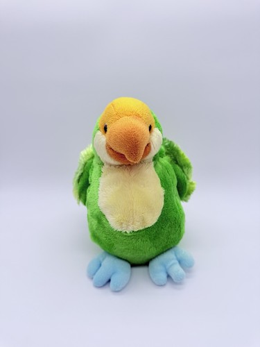 Webkinz Ganz Parakeet Parrot Green Yellow Plush Bird No Code 8" HM354 ...