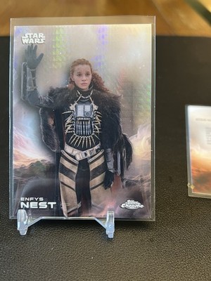 Enfys Nest 2025 Topps Chrome Star Wars - Prism Refractor SP | eBay