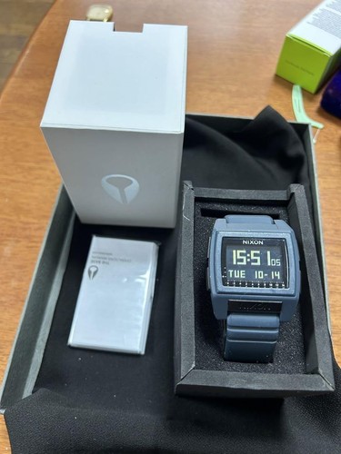 Nixon Base Tide Pro Watch RHC Ron Herman Collaboration Dual Time Tide ...