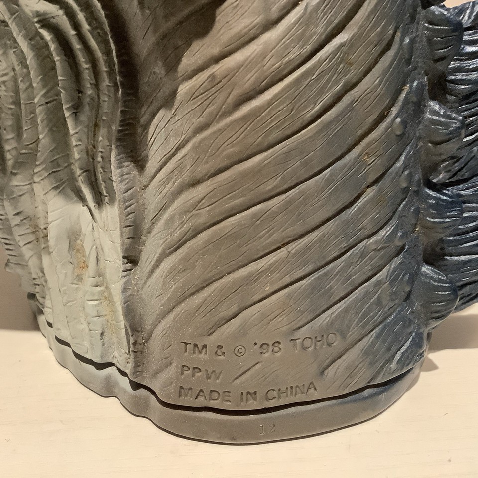 Vintage 1998 Toho Godzilla Head Movie 7” Hand Puppet Voice Box | eBay