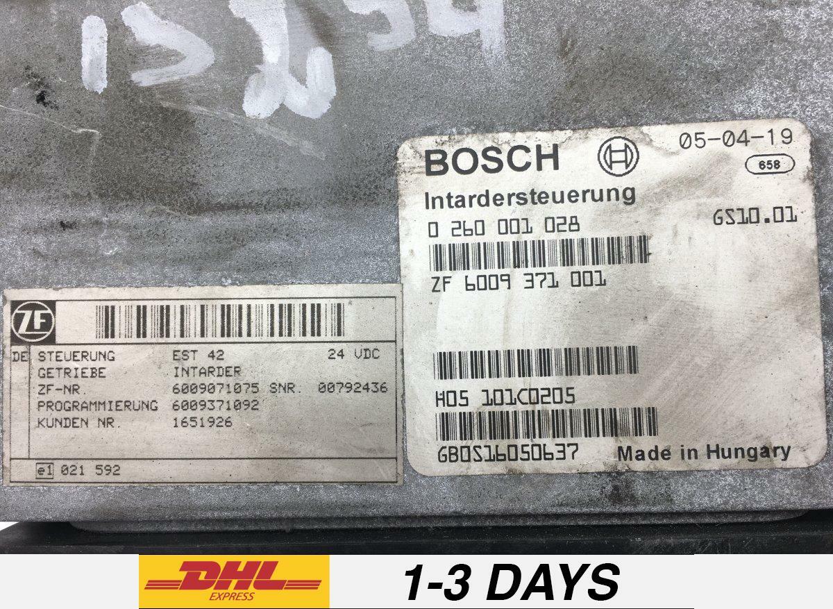 0260001028 6009371001 1651926 Electronic Control Unit ZF Intarder DAF ...