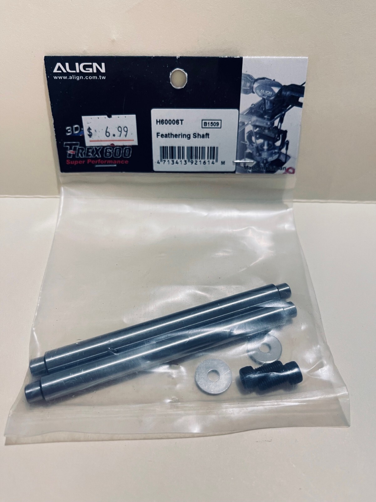 Align Trex 600 Feathering Shaft H60006 | eBay