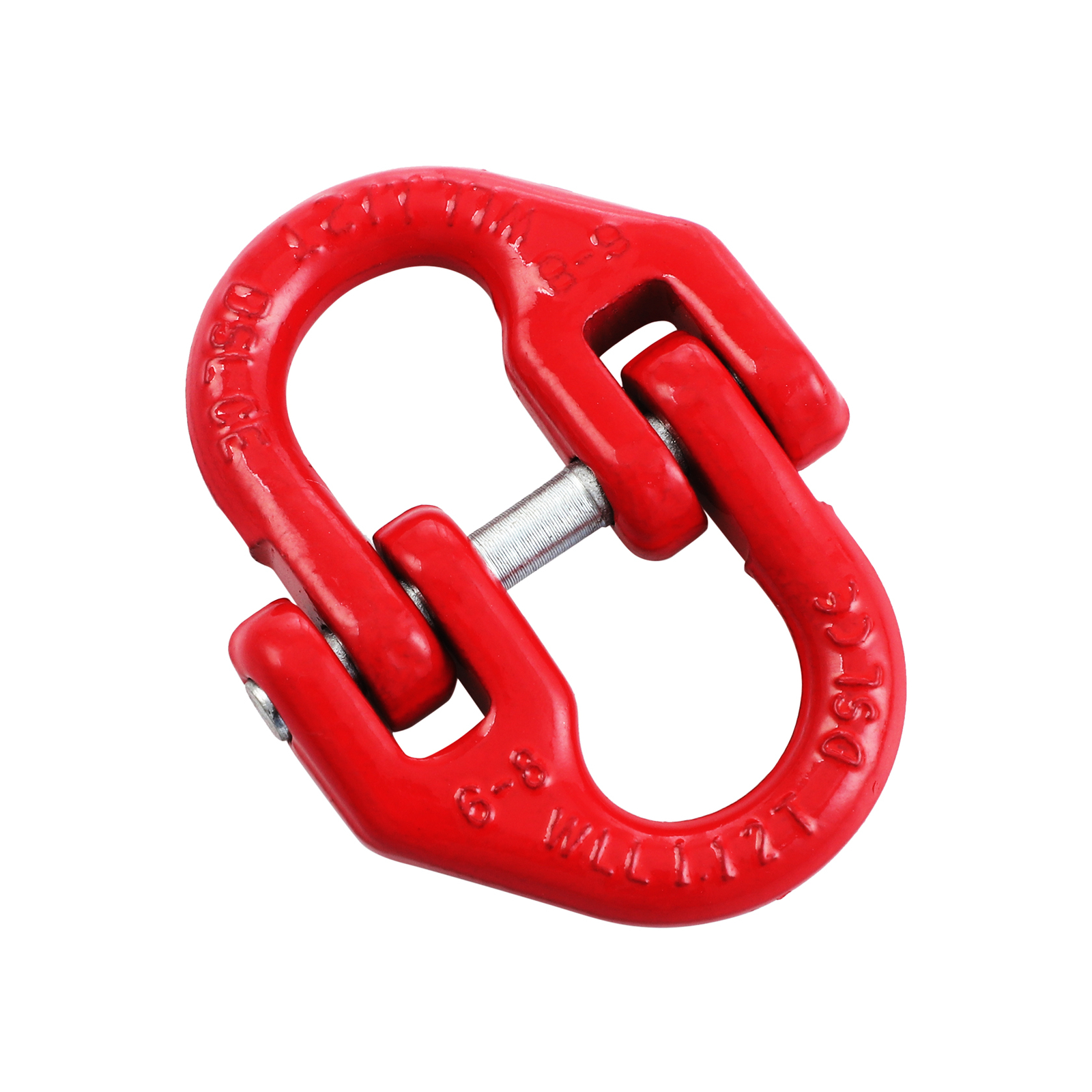 2x 6mm Grade 80 HammerLock Chain Connector Connecting Link 4X4 joiner ...