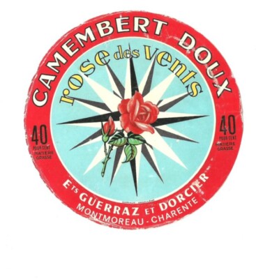 etiquette fromage camembert ROSE DES VENTS | eBay