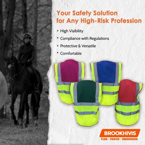 EVENT STEWARD YELLOW BLUE HI VIS VESTS, STAFF, MARSHAL, VOLUNTEER EVENT ...