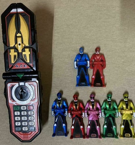 POWER RANGERS Super Megaforce GOKAIGER Mobirates Ranger key 7p Morphin ...