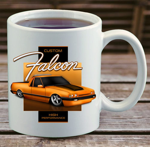 CUSTOM FALCON UTE COFFEE MUG | eBay