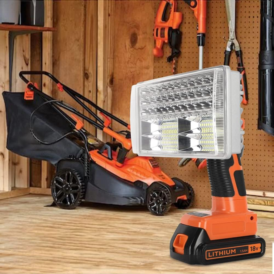 40W 4200LM Black+Decker Light for 20V Max Li-ion Battery Cordless ...