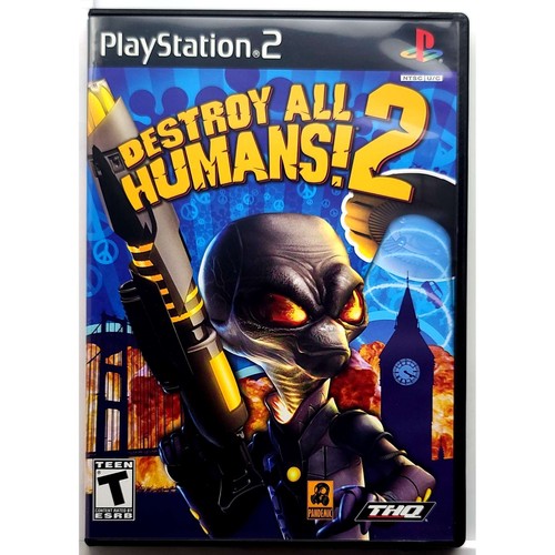 Destroy All Humans 2 - Sony Playstation 2 PS2 Pristine Tested Authentic ...