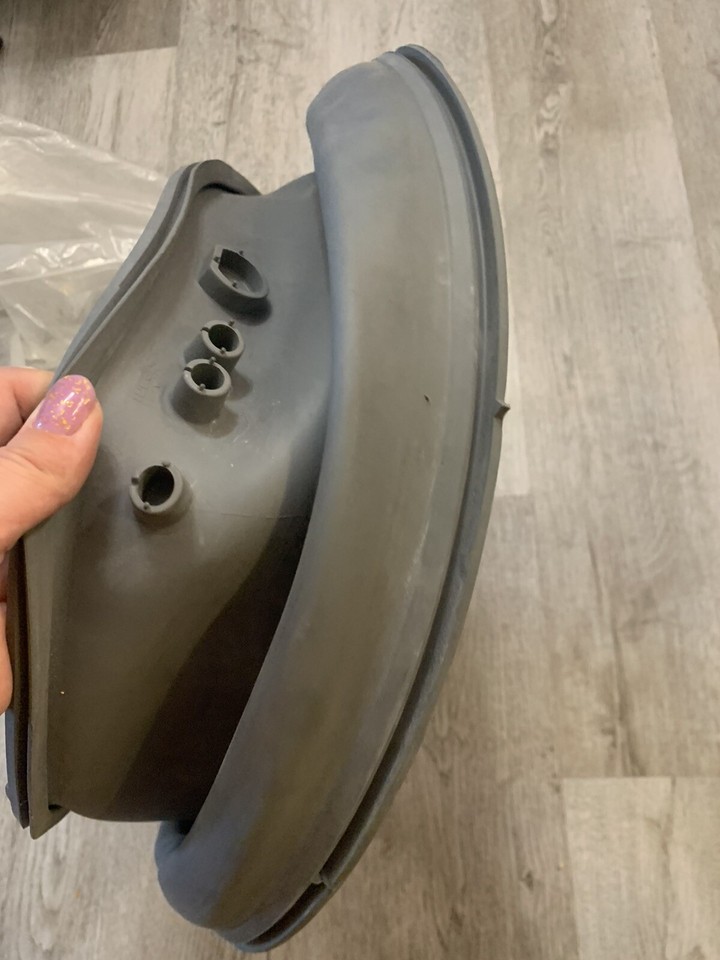 4986ER0004F LG Washer Door Boot Gasket Bellows with Drain Hole | eBay