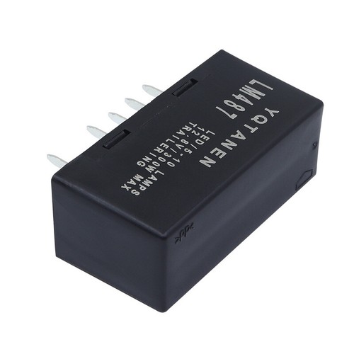 10Pin 12V LED Flasher Relay Turn Signal Flash Controller OEM#15231201 ...
