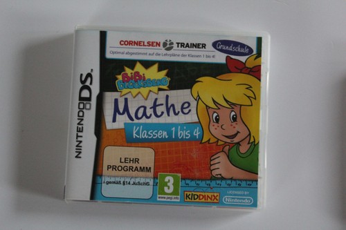 Nintendo DS 3DS Spiel Bibi Blocksberg Mathe Mathematik Klassen 1-4 | eBay