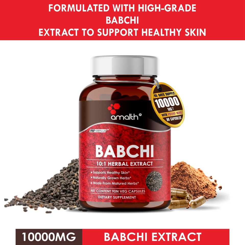 Babchi Bakuchi Extract 100% Natural Psoralea Corylifolia) Count 5000mg ...