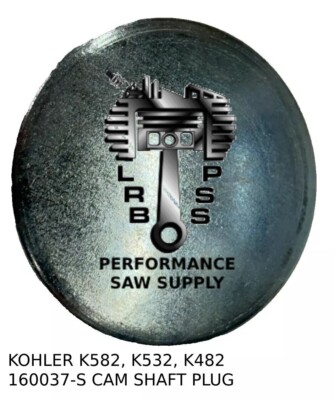 1 VALVE CAM SHAFT PLUG FITS KOHLER MODELS K532 20HP K582 23HP K482 18HP 160037-S | eBay