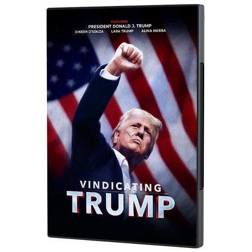 VINDICATING TRUMP [DVD, 2024] Dinesh D'Souza (Factory Sealed) & Brand ...