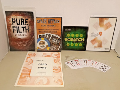 Lot of New & Vintage Card Magic #46 David Regal, Lew Brooks, Ganson ...