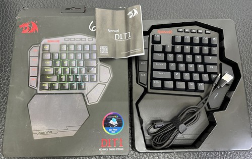 Redragon K585 DITI One-Handed RGB Mechanical Gaming Keyboard, 42 Keys Type-C | eBay
