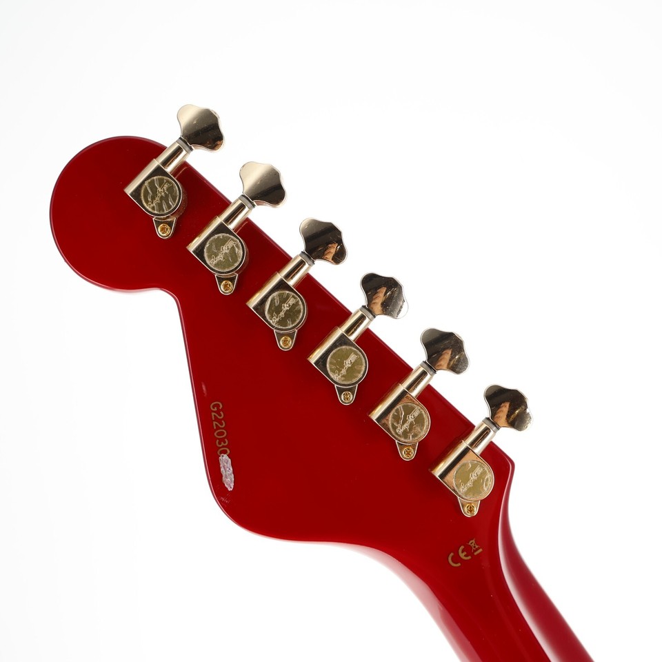 Hagstrom ’67 Viking II Neck Gloss Red Guitar Neck Block Inlays Gold ...