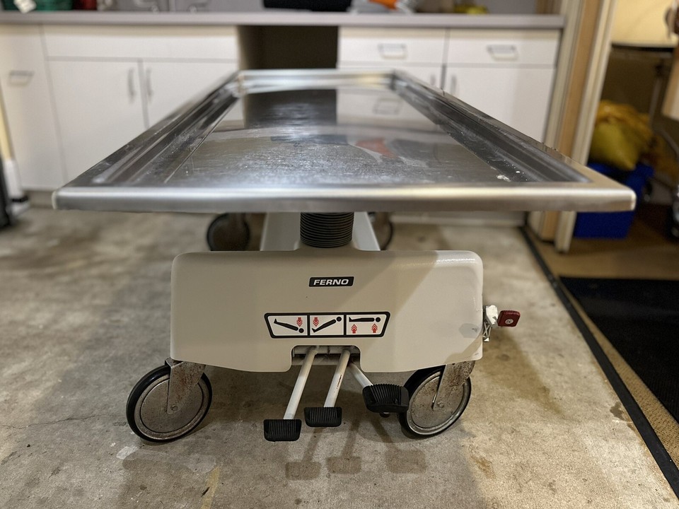 Ferno 101-H Embalming table | eBay