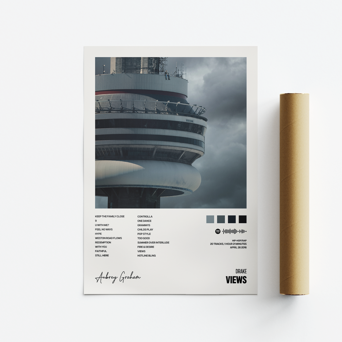 Drake Views Album Cover Drake Views Album Cover Art Pendant