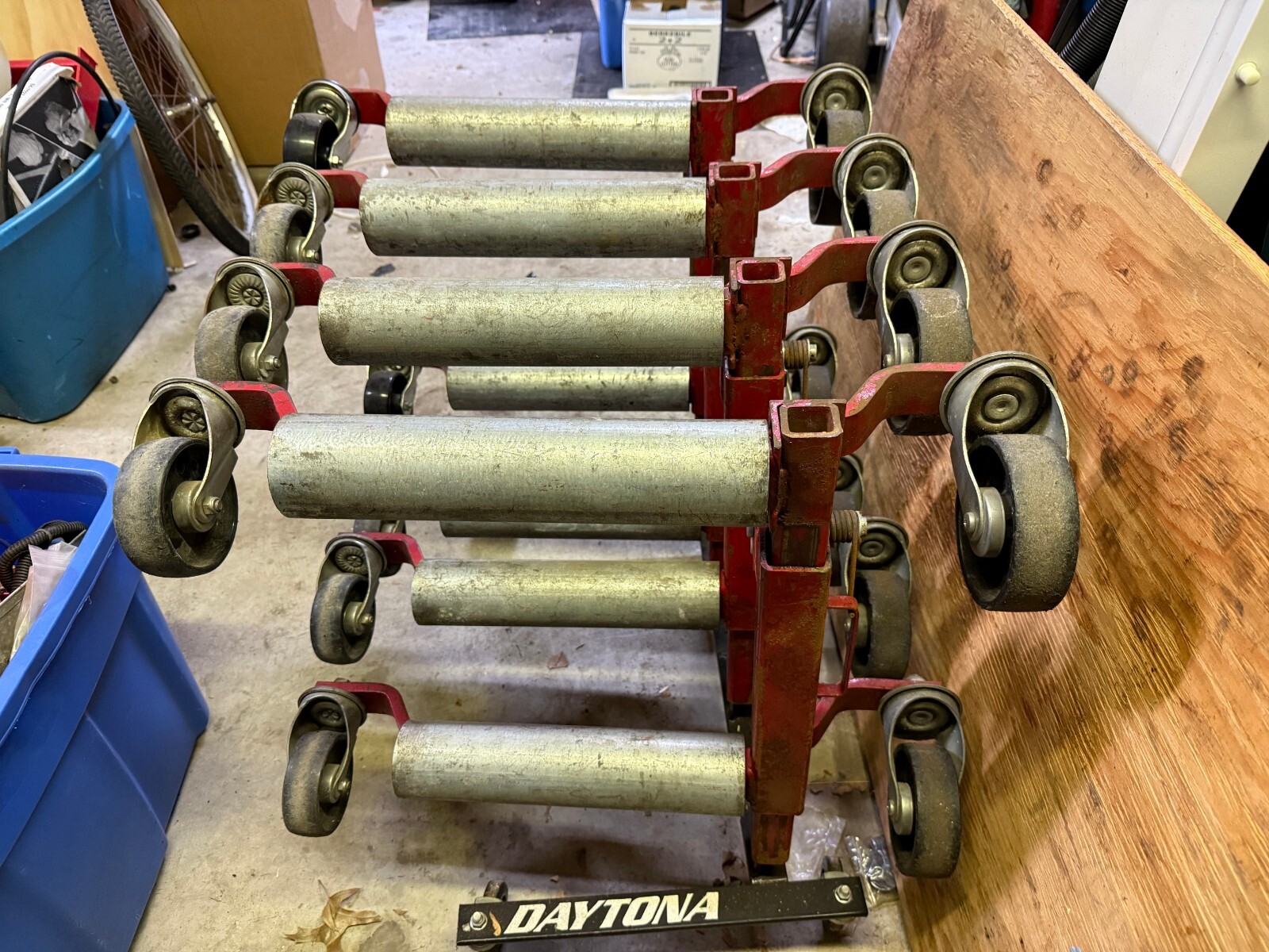 Blue-Point GOJAK Vehicle Positioning Wheel Dolly Jacks Set of 4 With ...