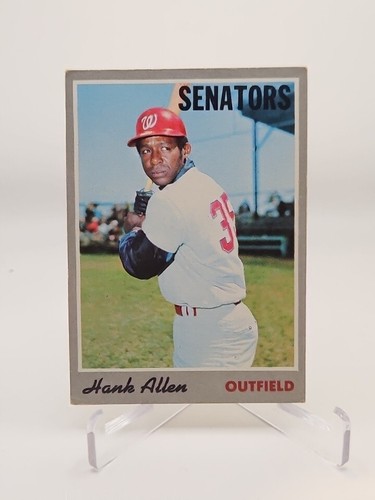 1970 Topps Baseball #14 Hank Allen Vintage Washington Senators | eBay