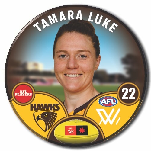 AFLW S8 Hawthorn Football Club - LUKE, Tamara | eBay Australia
