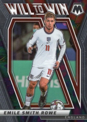 Emile Smith Rowe 2021 Panini Mosaic FIFA Road to World Cup # 17 Will to ...