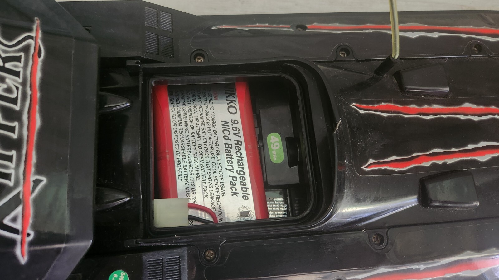 RARE Nikko Wave Ripper RC Electric Boat #19203F BOAT ONLY **UNTESTED ...