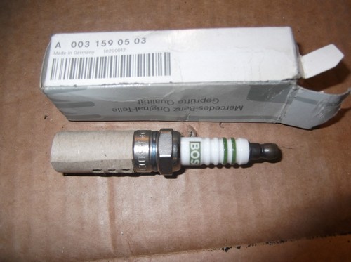 MERCEDES GENUINE BOSCH Spark Plug 0031590503 190e | eBay