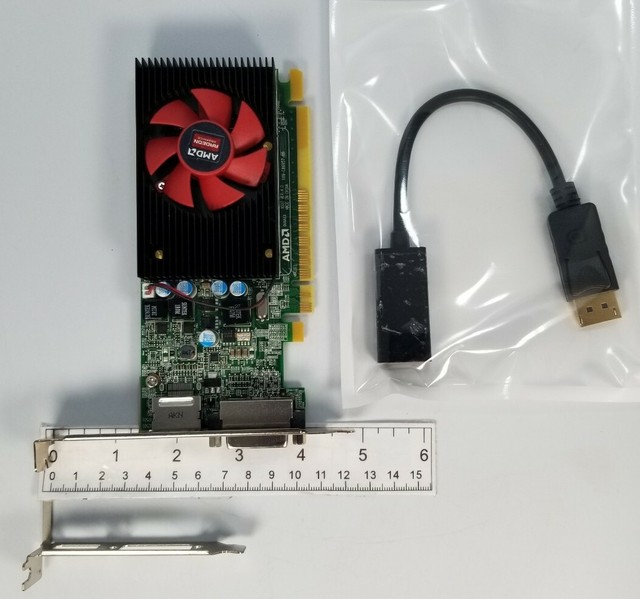 Dell AMD Radeon R5 430 2gb PCIe Half Height Video Card 0F8PX DVI ...