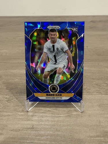 2025 Panini Club World Cup Prizm Mario Ilich Blue Cracked Ice /175 ...