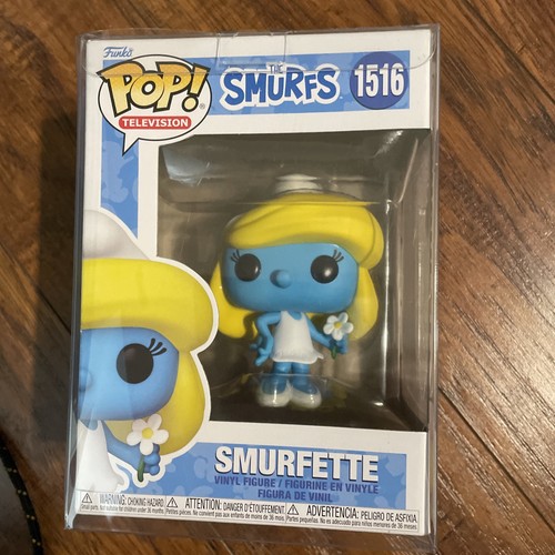 Funko Pop Smurfette #1516 The Smurfs w/Protector | eBay