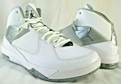 NIKE 2014 Jordan Air Incline Sz 13 White/Silver Metallic/Black | eBay