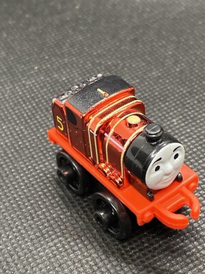 THOMAS & FRIENDS Minis Train Engine JAMES (#5) H08A 2014 Metallic | eBay