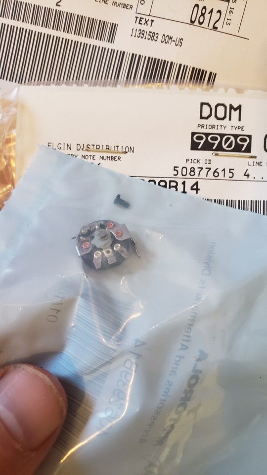 Neuf Lot De 5 Motorola Radio Volume Pot Bouton Minitor II III Pager ...