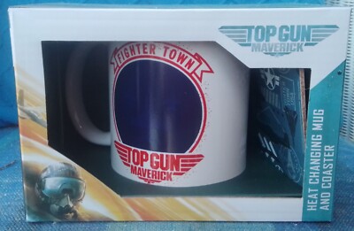 Top Gun: Maverick Heat Changing Mug & Coaster Set BNIB | eBay UK
