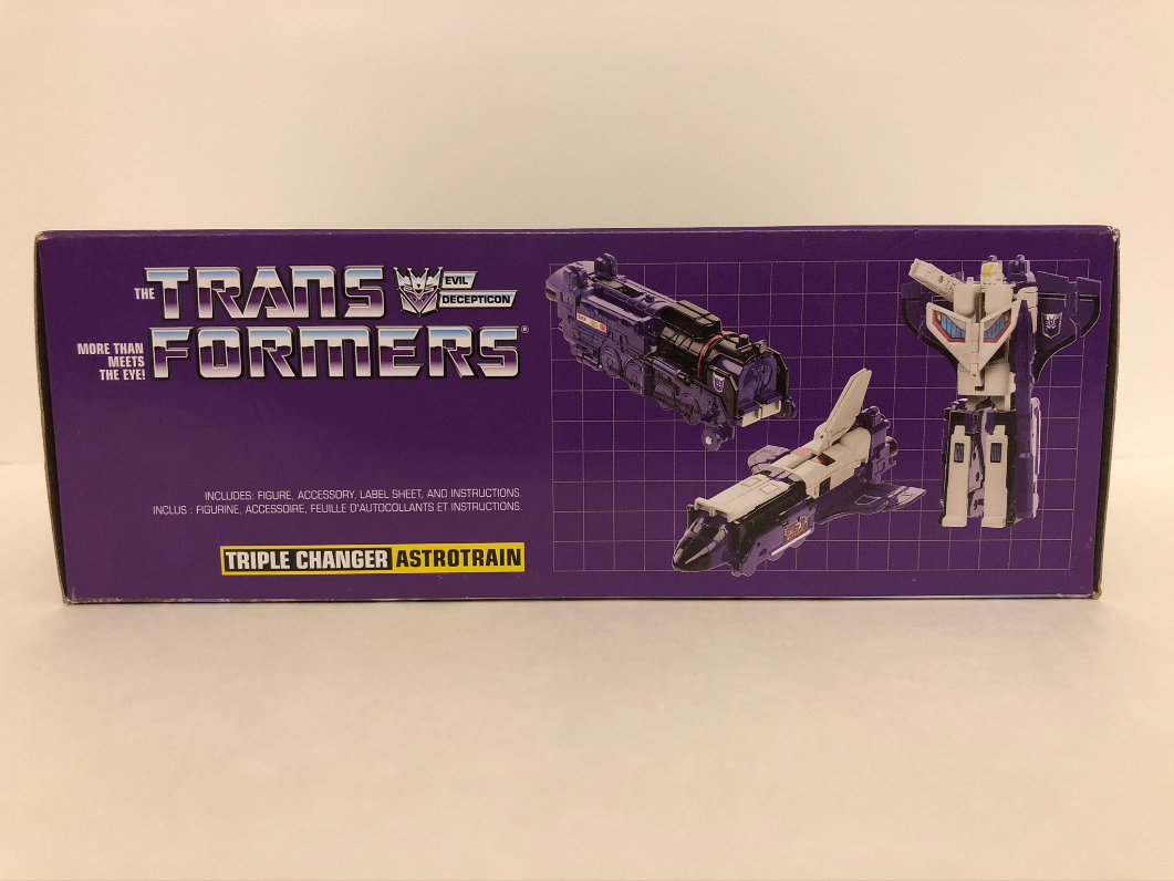 New Transformers G1 Astrotrain Walmart Reissue by Hasbro (Free Shipping ...